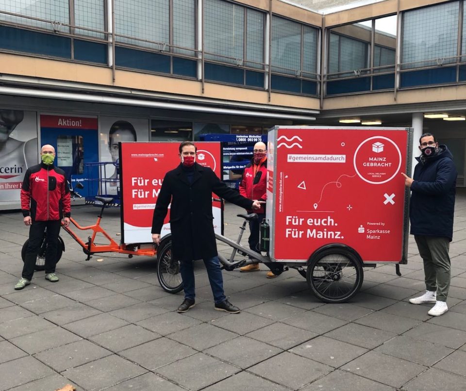 Lieferdienst Mainzgebracht wieder aktiviert - erste 1.000 Pakete ...