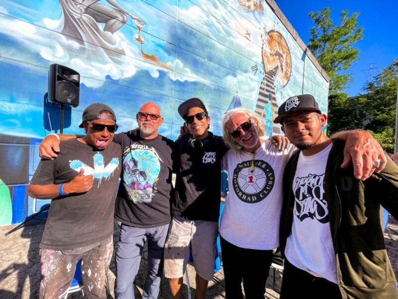 Kunstaktion rund um den Mombacher Bahnhof - sensor Magazin - Mainz