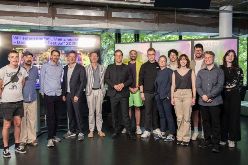 „Mainz leuchtet – Das Late Light Festival“ vom 25. bis 27. September ...