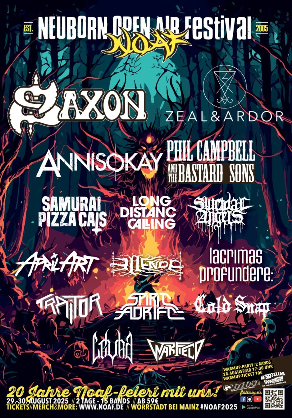 NOAF: Metal im Grünen am 29. und 30. August in Wörrstadt - sensor ...